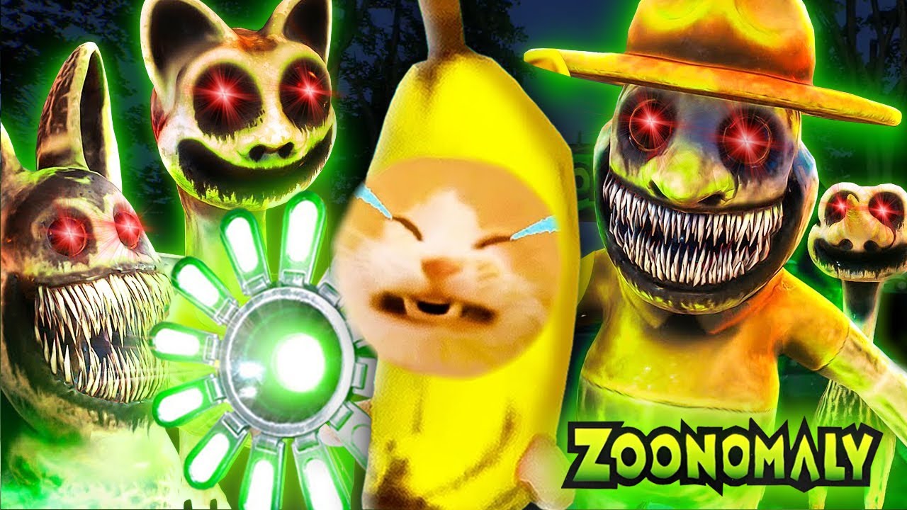 Banana Cat vs. Zoonomaly: Funniest Zoonomaly Moments! 🐱 Baby Banana Cat ...