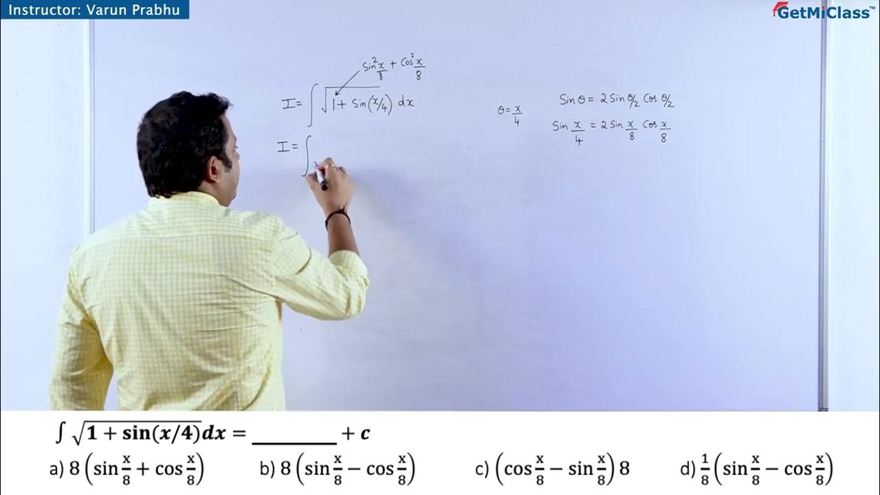Integration Tricks for Sin and Cos KCET 12th Mathematics Integral Calculus - YouTube