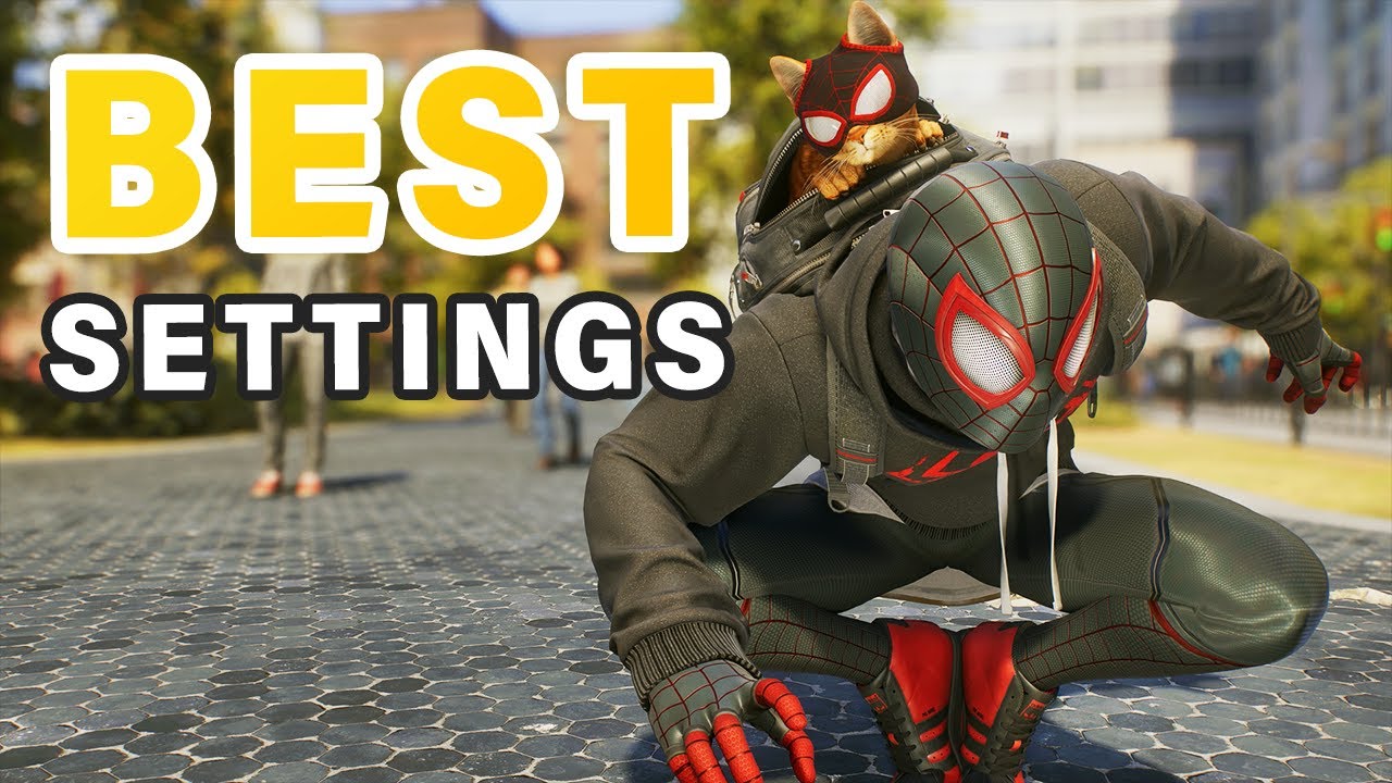 BEST Settings to Change Spider Man 2 - YouTube