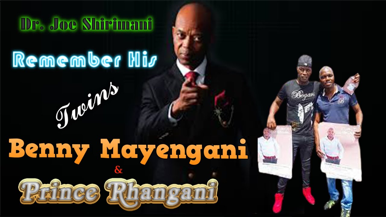 Dr Joe Shirimani va tsundzuka ma twins Benny Mayengani and Prince ...