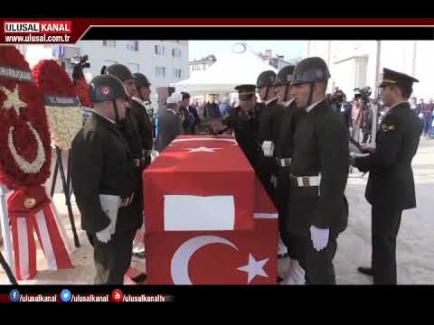Şehitler son yolculuğuna uğurlandı