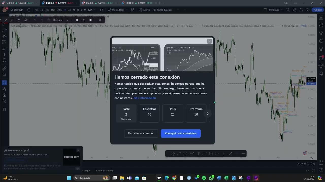 Live Trading Day 10-04-2024 - YouTube