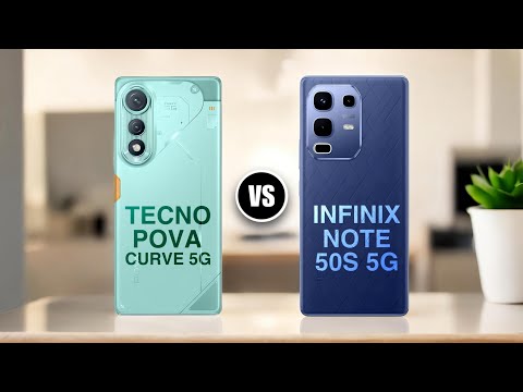Tecno Pova Curve 5G vs Infinix Note 50S 5G
