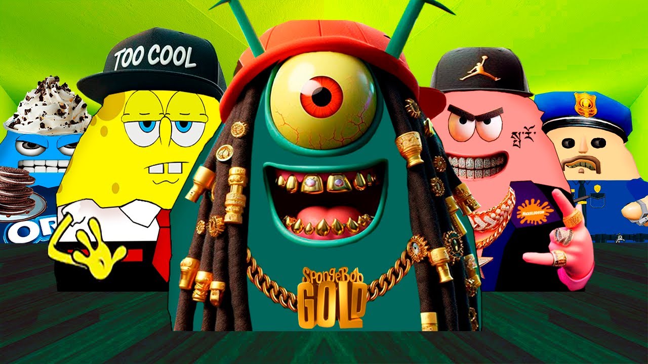 NEW Plankton Nickelodeon Munci SpongeBob and Patrick,Oreo ,Selene ...