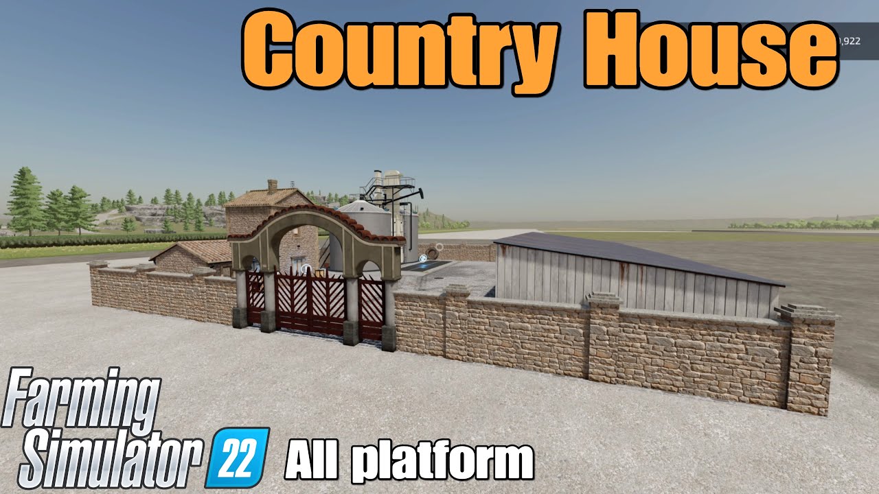 Country House / FS22 mod for all platforms - YouTube