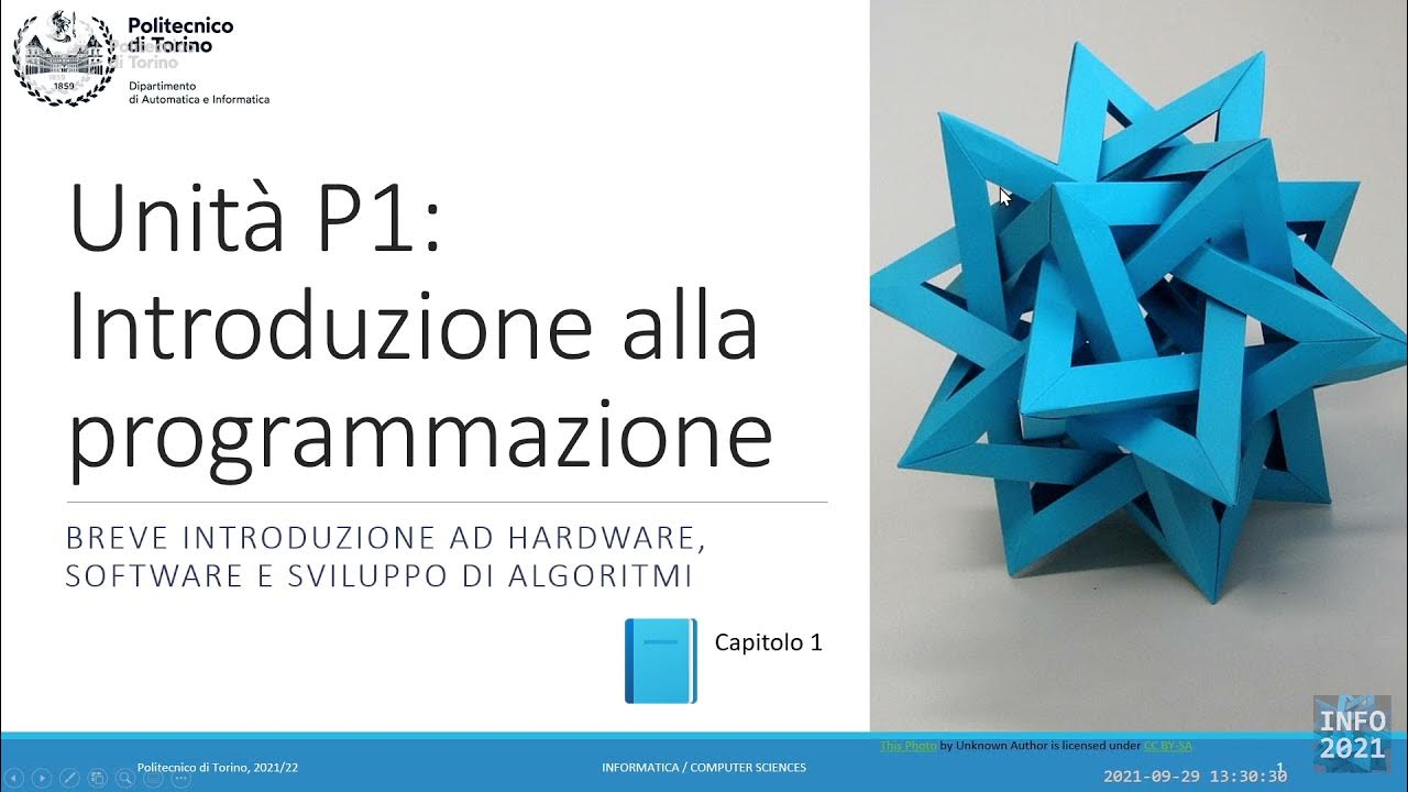 Informatica2021-L02 Introduzione alla programmazione - YouTube
