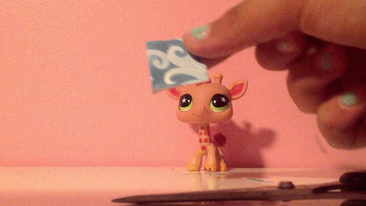 DIY: lps how to make a folder - YouTube