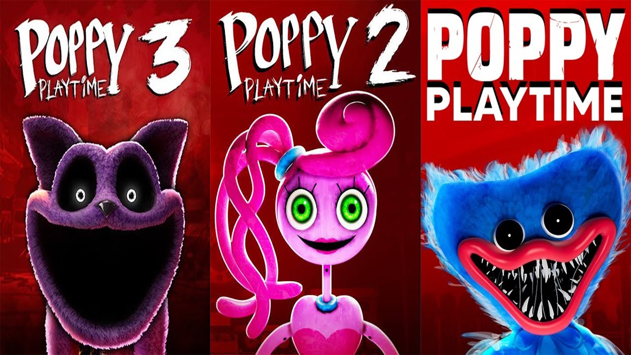Poppy Playtime [All Chapters 1 - 3] Full Gameplay - YouTube