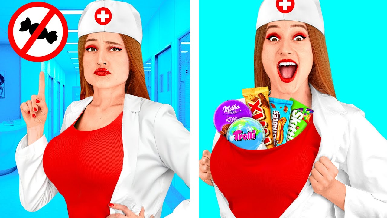 How To Sneak Food Into Hospital | Epic Food Battle by 4Teen Challenge ...