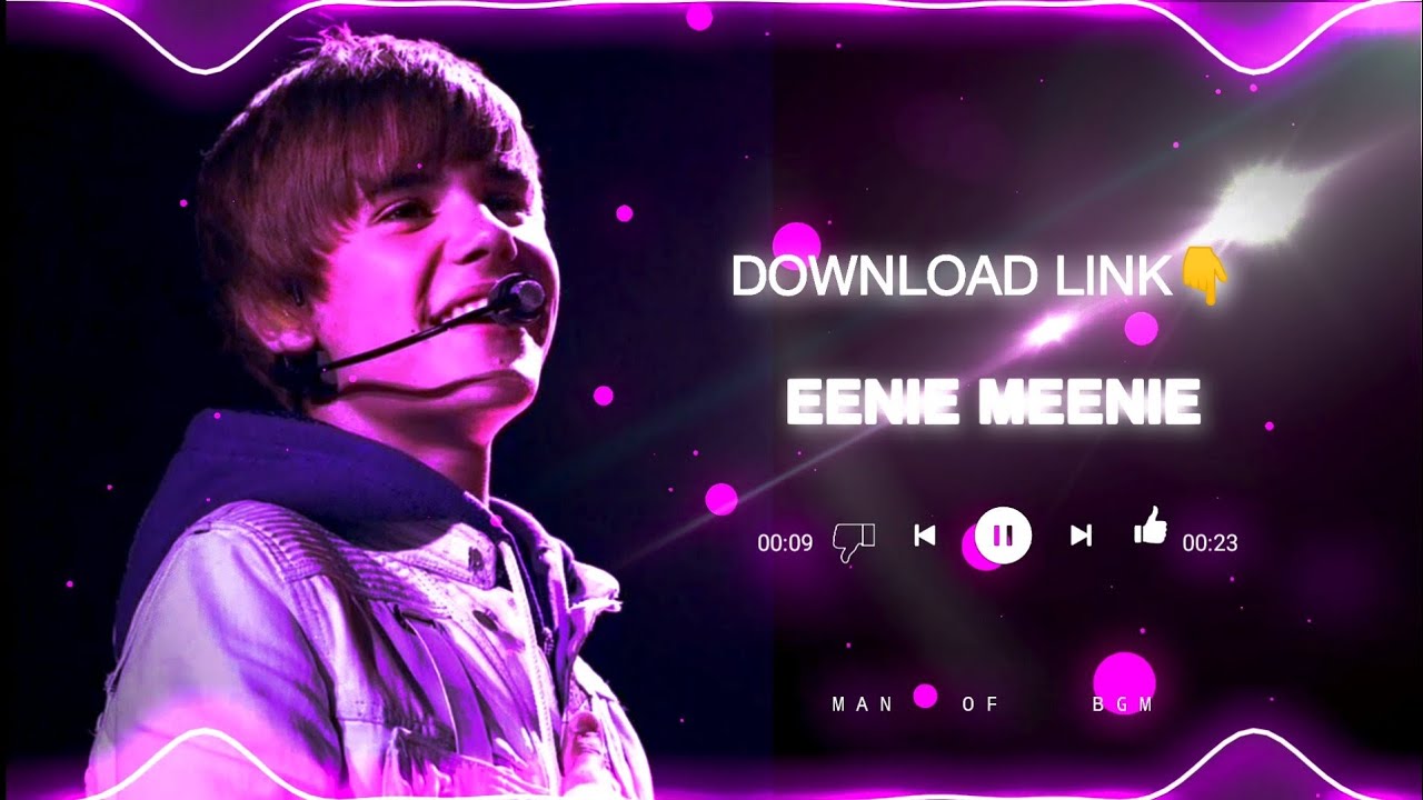 JUSTIN BIEBER - Eenie meenie ringtone || cool bgm || mine mine song ...