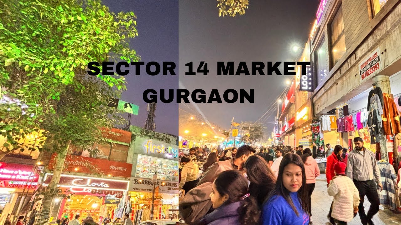 Sector 14 market gurgaon shopping🛍️ #sector14 #gurgaon #shopping # ...