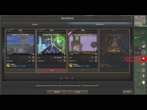 Lineage 2 - Special Zones - Forgotten Garden - YouTube