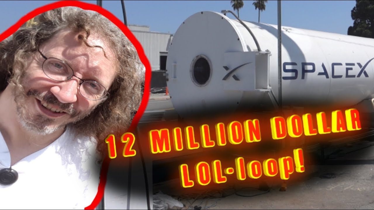 Thunderf00t at the 12 million dollar HYPERLOOP! - YouTube