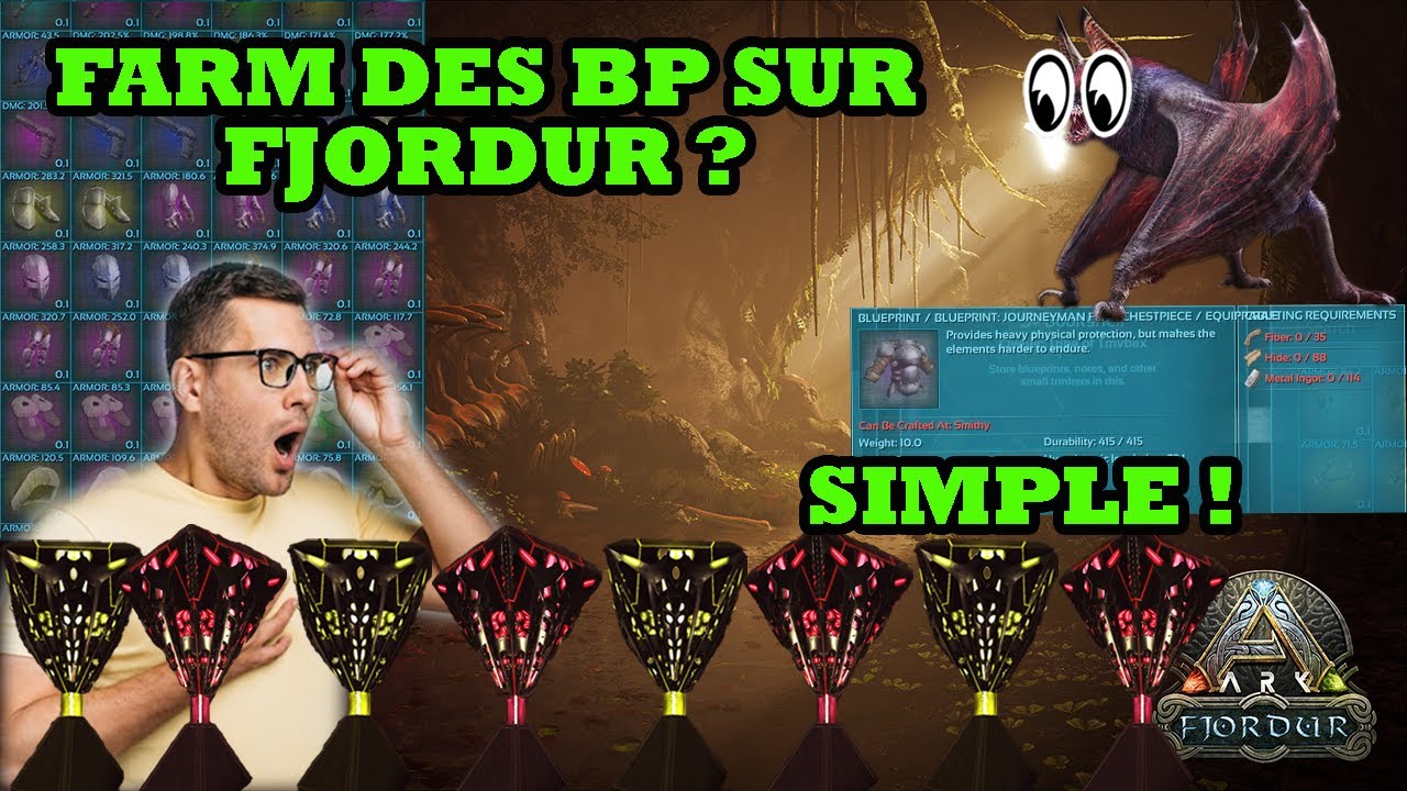 COMMENT FARM UNE TONNE DE BP SUR FJORDUR ? ARK FR PVP TUTO - YouTube