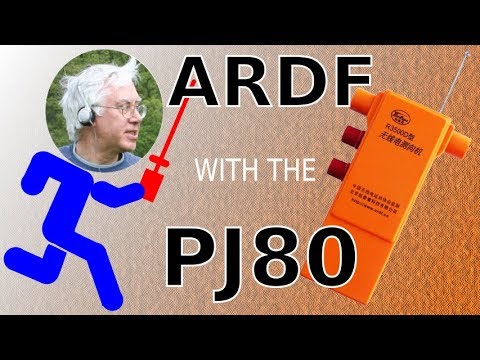 ARDF using the PJ80 (R3500D) 80m Receiver - YouTube
