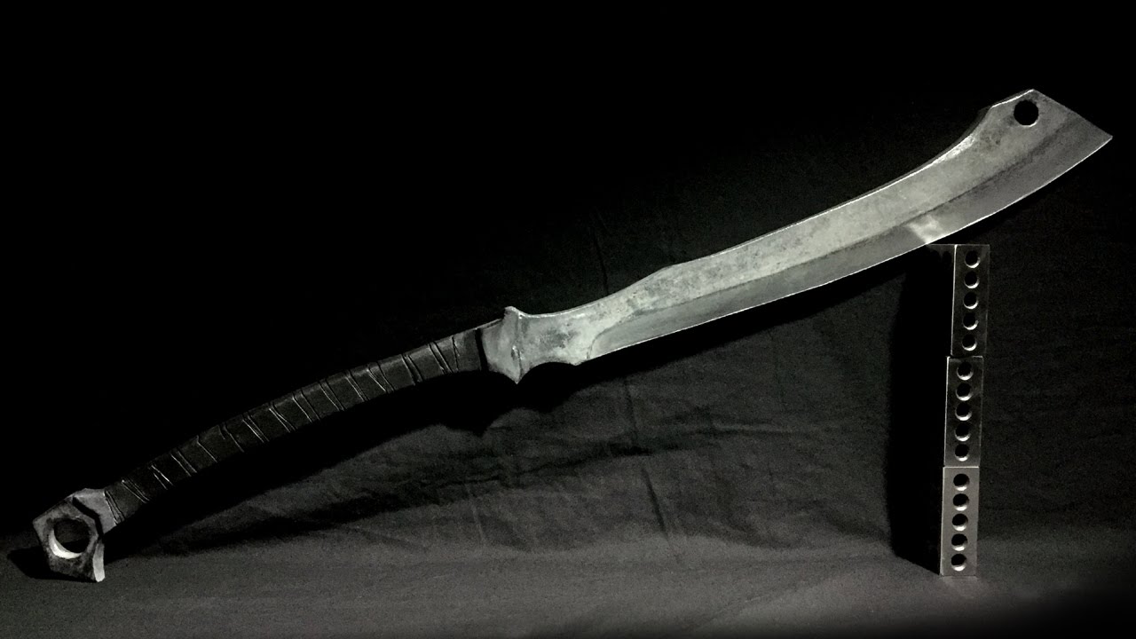 Zombie Tools Reaver Cleaver Made out of EVA Foam - YouTube