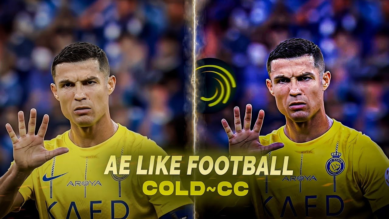 Ae like football cold cc tutorial on alight motion (+Preset) #cc #edit ...