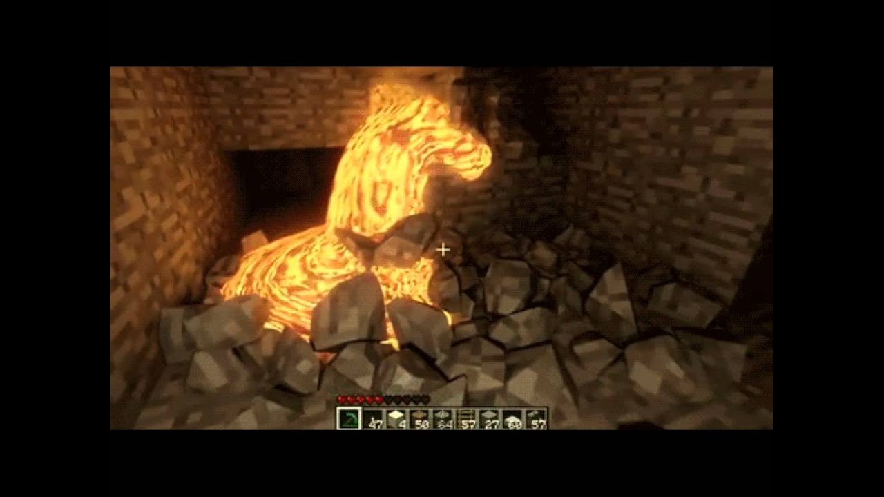 Minecraft lava animation - YouTube