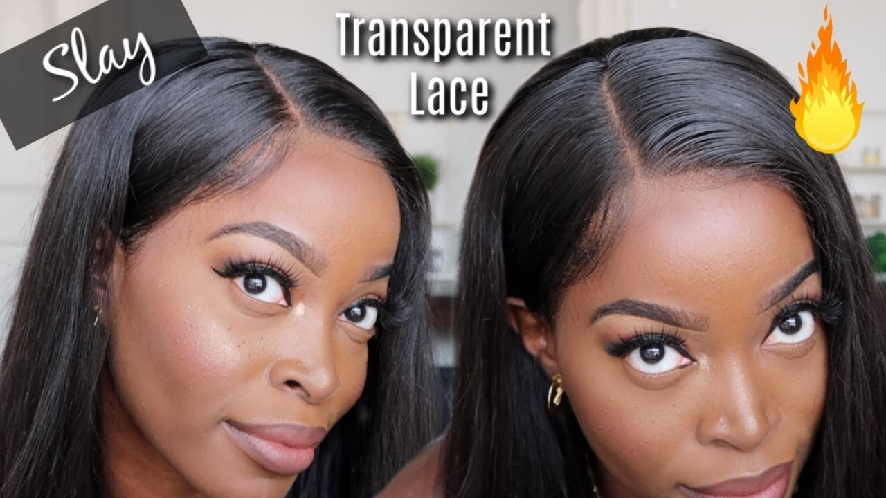 🔥AFFORDABLE TRANSPARENT LACE WIG🔥| Beginner Friendly SLAY tutorial| ft ...
