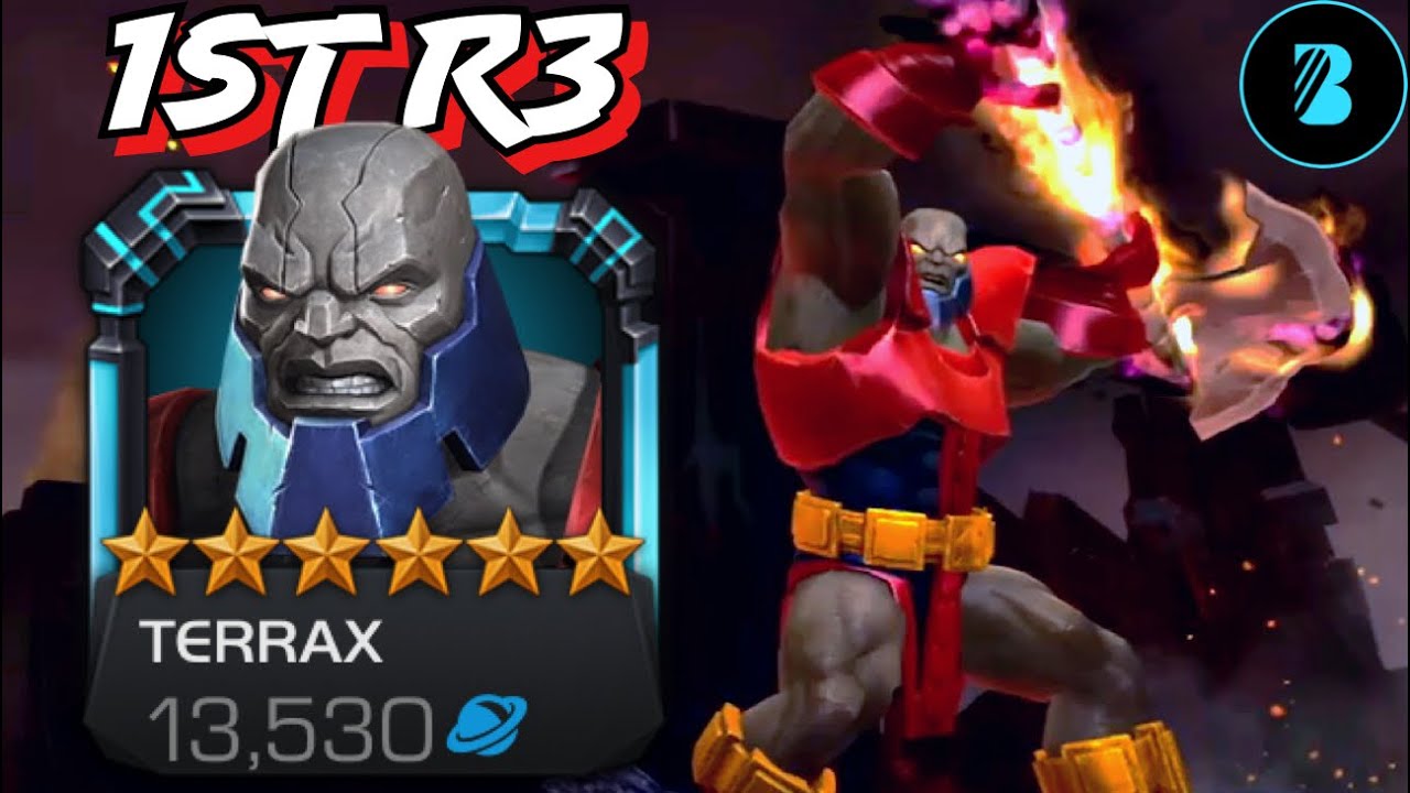 Terrax Gameplay - 1st Rank 3 6 Star!!! - Marvel Contest of Champions ...