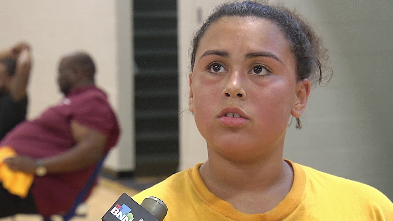Game of the Week MVP Interview: Showstoppers' Andrea Manley - YouTube