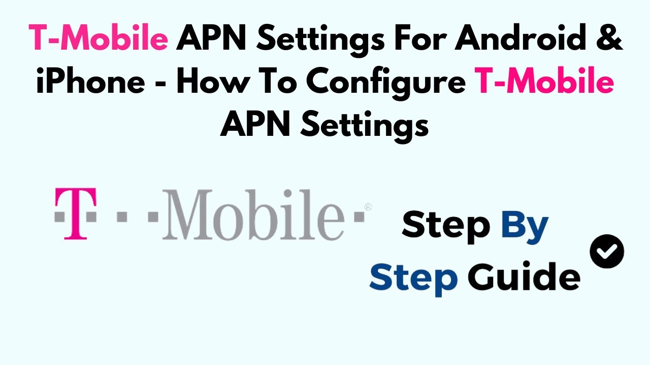 AT&T APN Settings For Android & iPhone - How To Configure AT&T APN ...