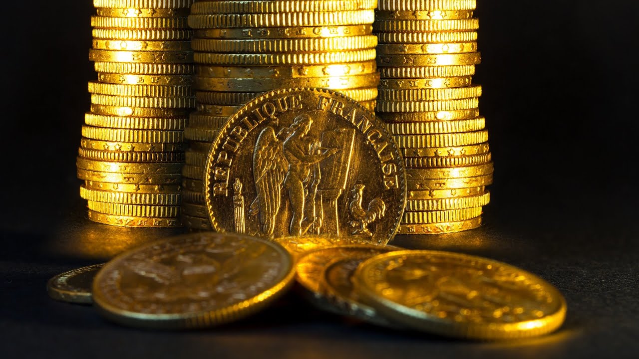 Gold futures trade to new record high before correcting - YouTube