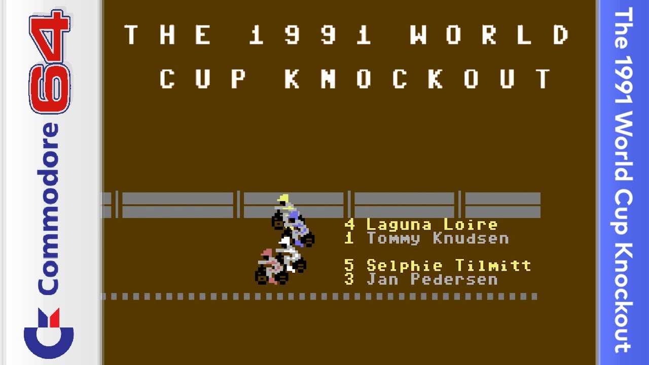 The 1991 World Cup Knockout - Commodore 64 [Longplay] - YouTube