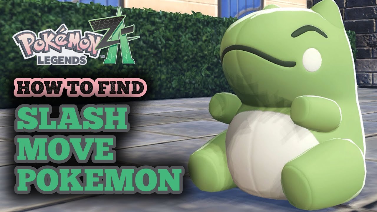 How to Find Slash Move Pokemon Location in Pokemon Legends Z-A ...
