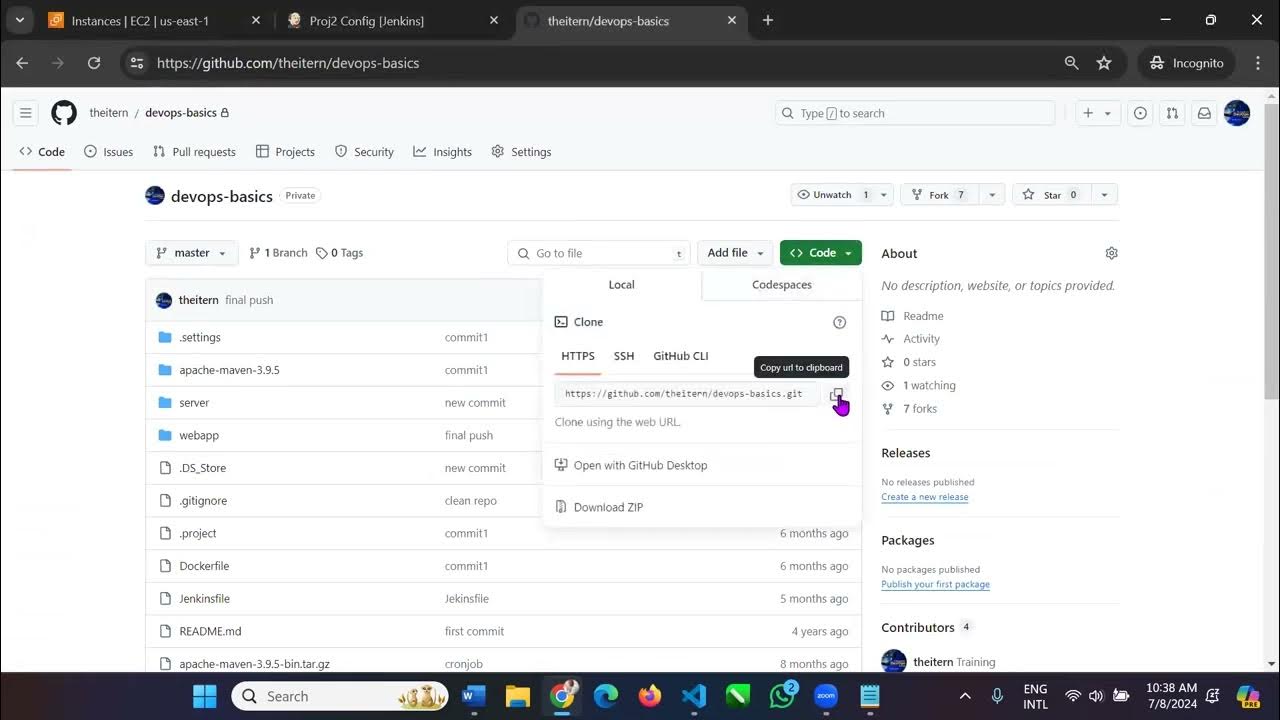 Jenkins Project1 - Build Java code into Artifact - YouTube