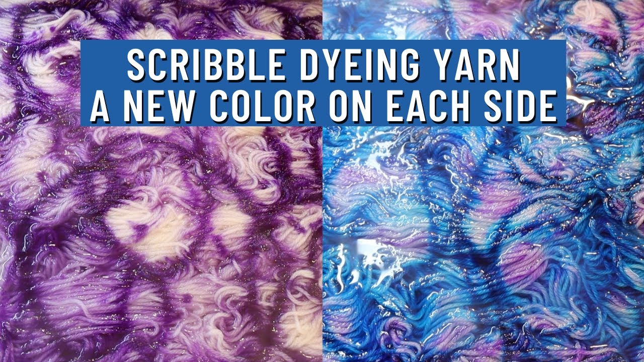 Dyepot Weekly #409 - Dyeing a Different Color On Each Side While ...