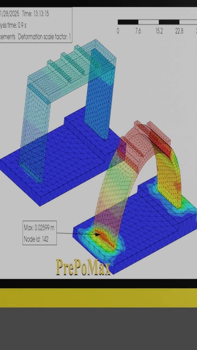 OpenFOAM ＆ Blender : Bridge Analysis Vol.01 Simulation - YouTube
