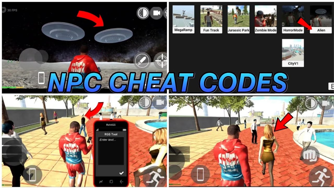 New Update All New Features 🤯💯 | New NPC. Cheat Codes 🤩💯 | New Alien ...