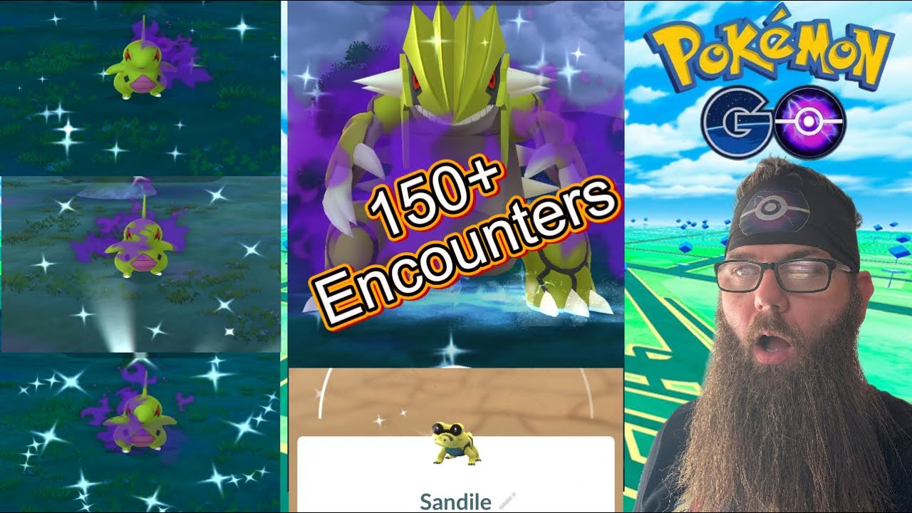 Shiny Shadow Groudon Raid Weekend 150+ Encounters - YouTube