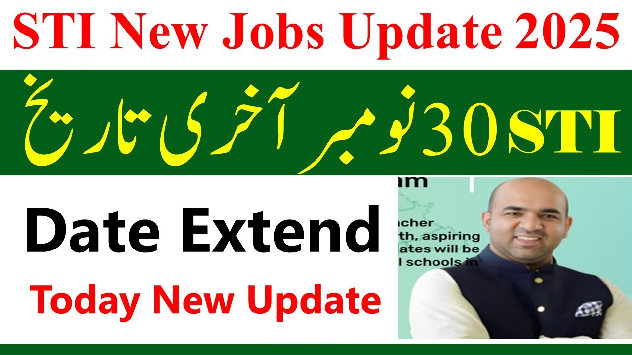 STI Jobs 2025 Online Apply Date Extend Last Date 30 Nov? | STI Jobs ...