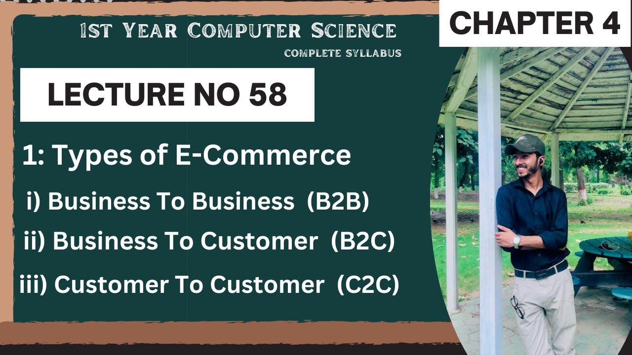 ICS Computer Science Class 11Types of E-Commerce | B2B C2C ,B2C ...