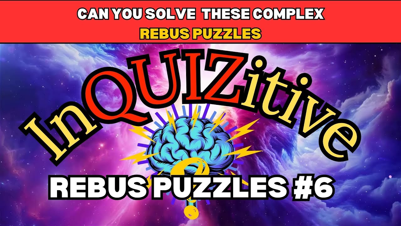 How Fast Can YOU Crack These Rebus Puzzles NOW? - YouTube