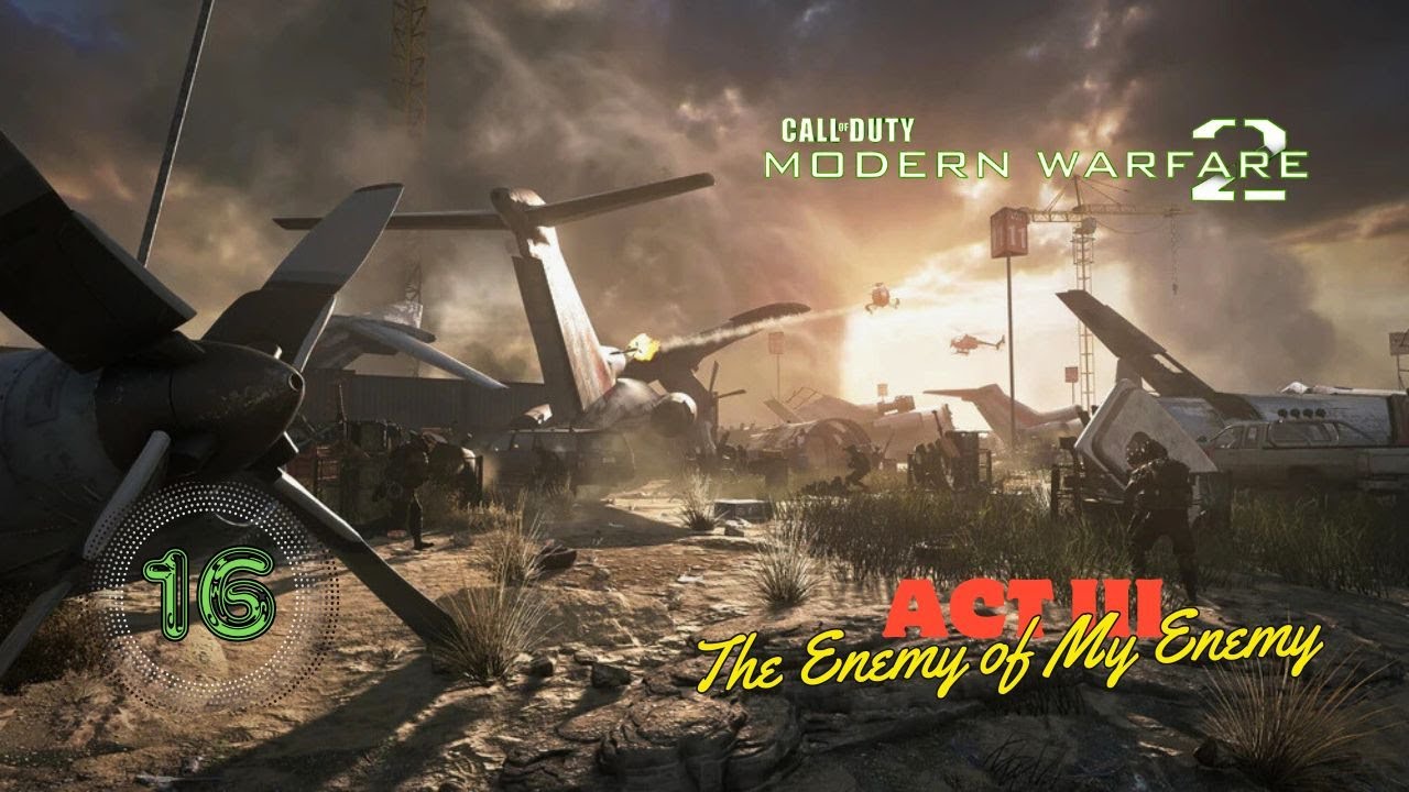 Call of Duty: Modern Warfare 2 REMASTERED GAMEPLAY - ACT III: The Enemy of My Enemy | Lets Play ...
