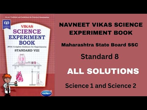 ssc 8th std science practical book answers - YouTube