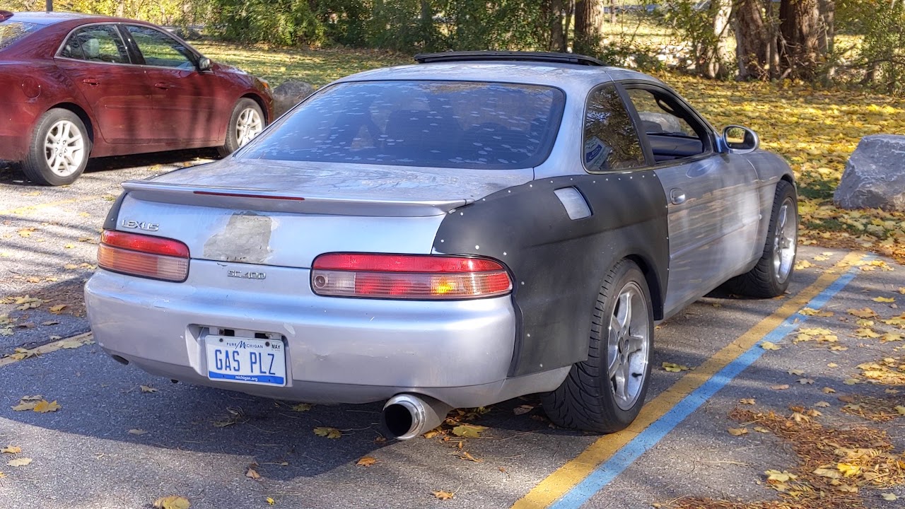 LS Swapped SC400 cammed idle - YouTube