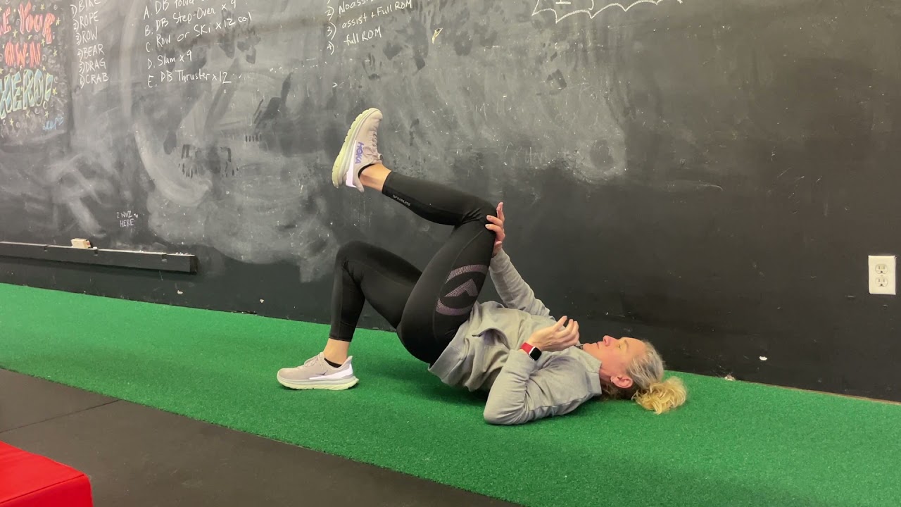 Isometric 1-Leg Hip Bridge - YouTube