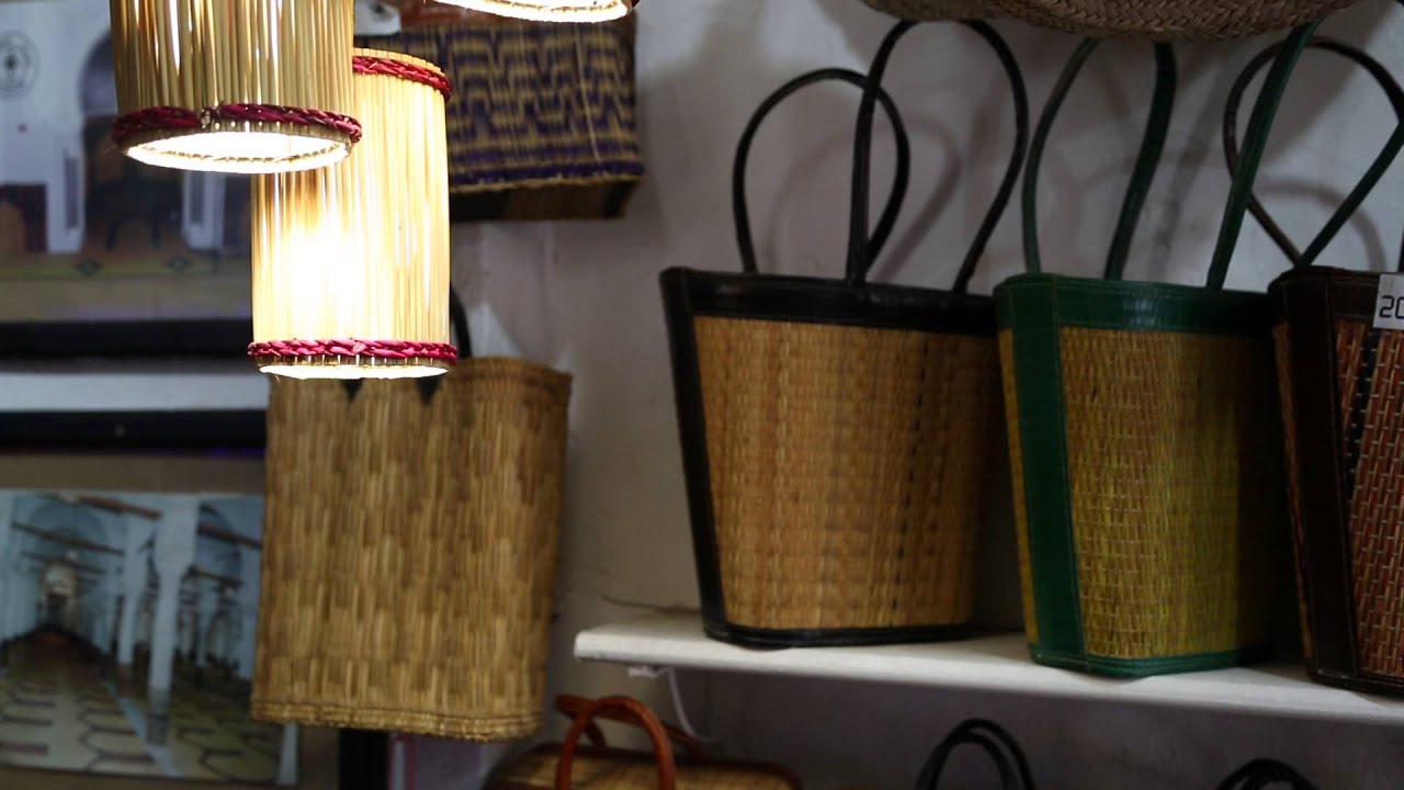 Kamsah Artisans - Basket Weavings - YouTube