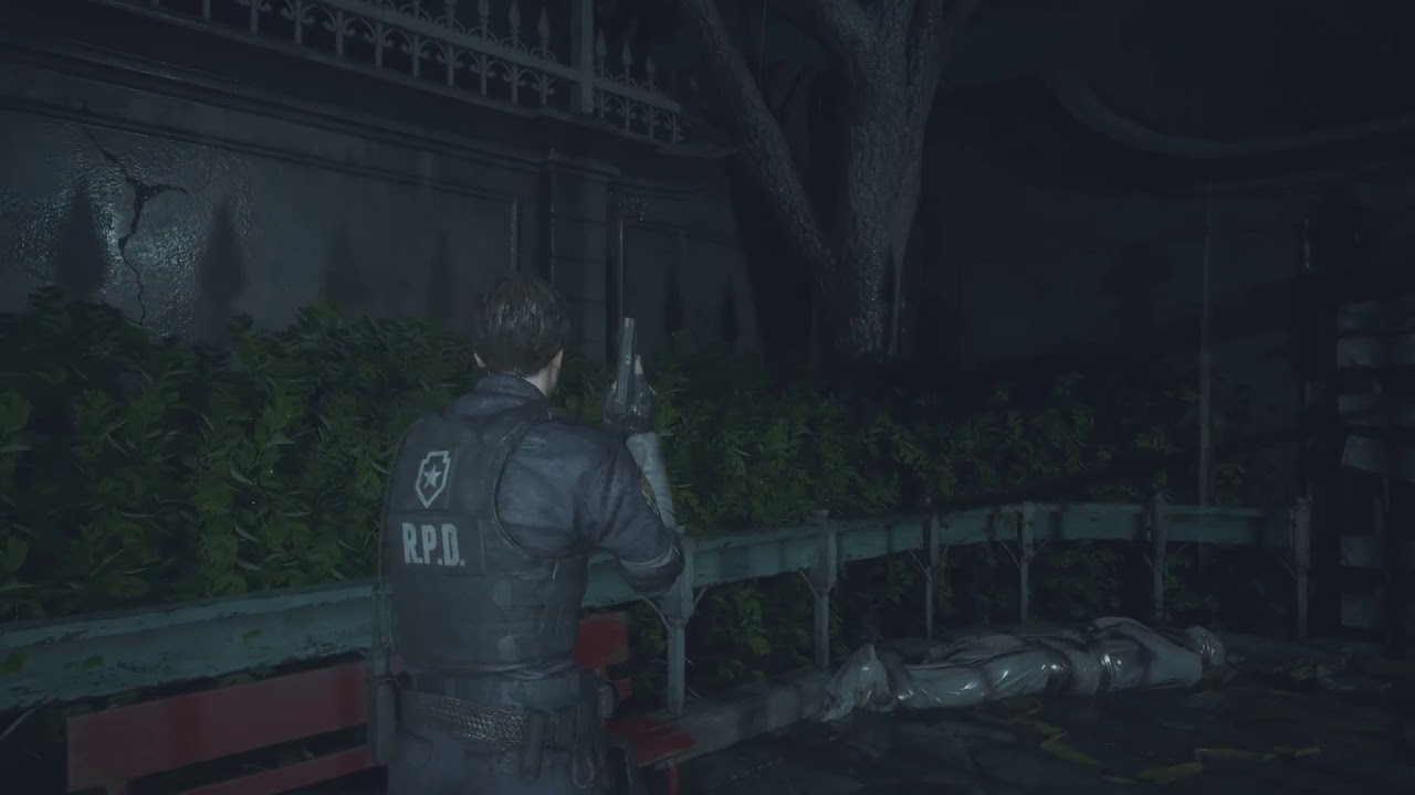 Resident evil 2 demo R.P.D aparece nemesis 🤩😱 - YouTube