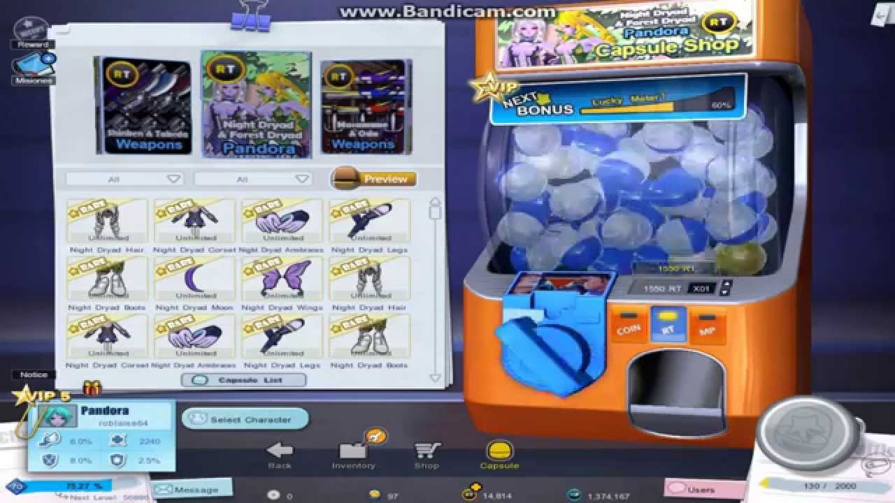 Microvolts Capsules Dryad Pandora!! - YouTube