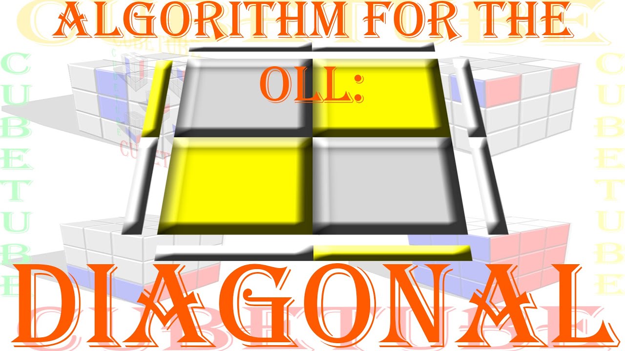 OLL: Diagonals (2x2 ORTEGA Method) - YouTube