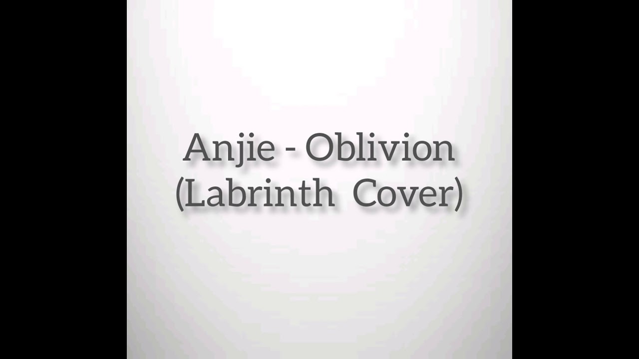 Oblivion cover by labrinth - YouTube