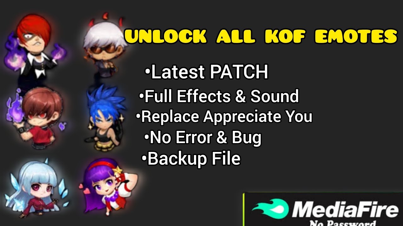 NEW Aprreciate You 'Alucard'Emote To All KoF Emotes|No Password|Full ...