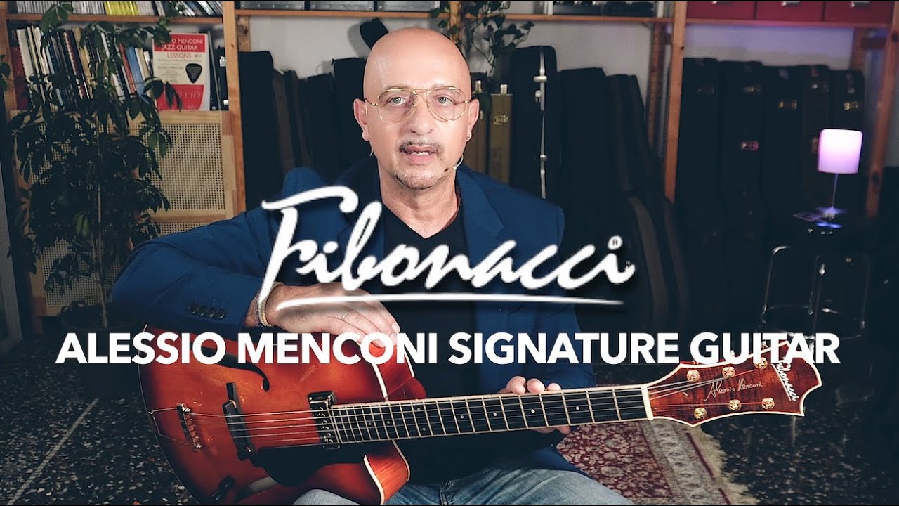 "Fibonacci" - Alessio Menconi Signature Guitar - YouTube