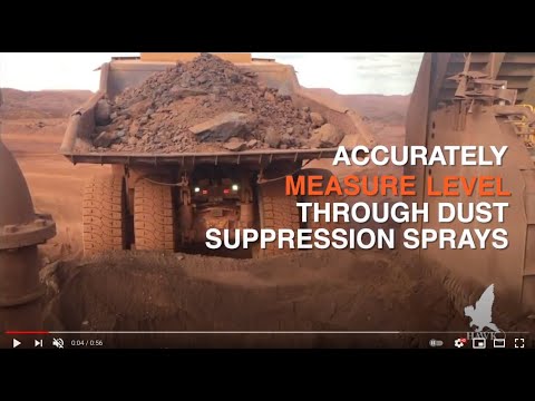 Accurate Level Measurement through Dust Suppression Sprays - YouTube