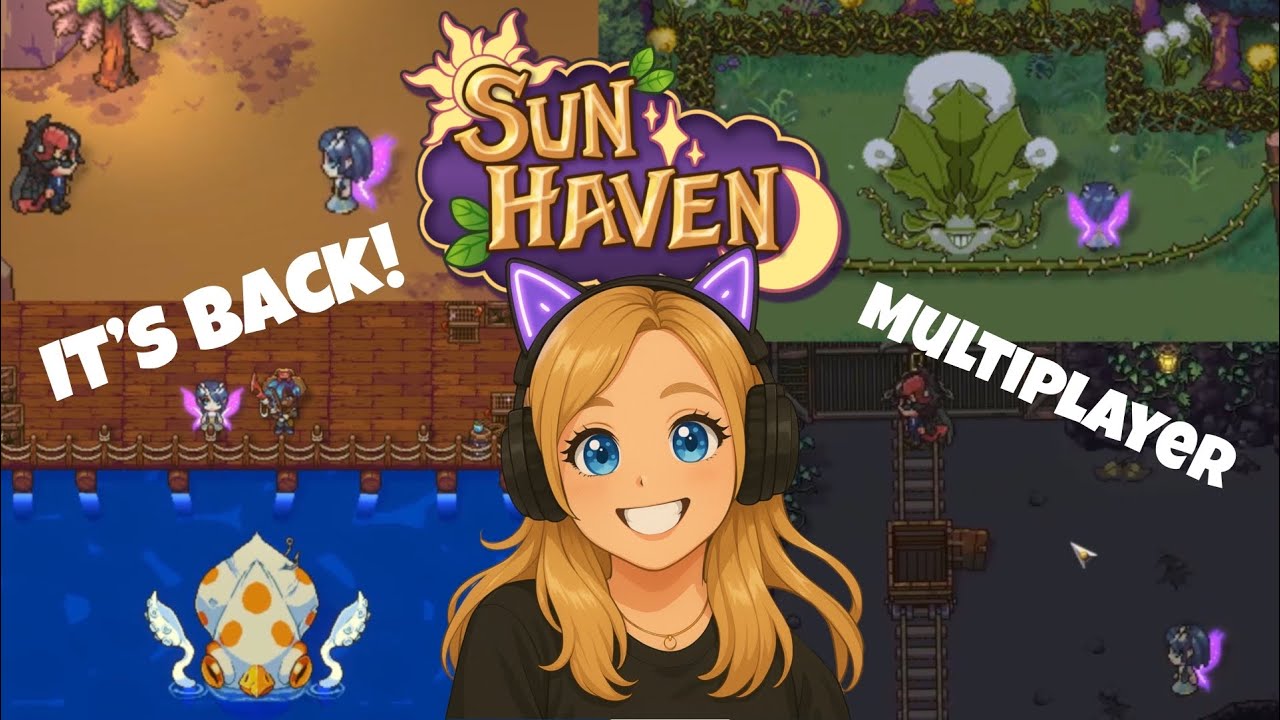 Sun Haven is BACK! New Gameplay! New Patch! Multiplayer! Ep 1 - YouTube